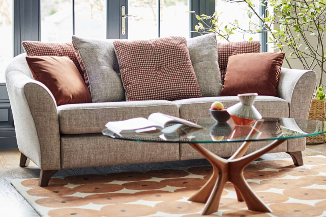G Plan Hatton Sofa | Fabric 3 Seater | Indulgent Comfort | Russell Dean ...